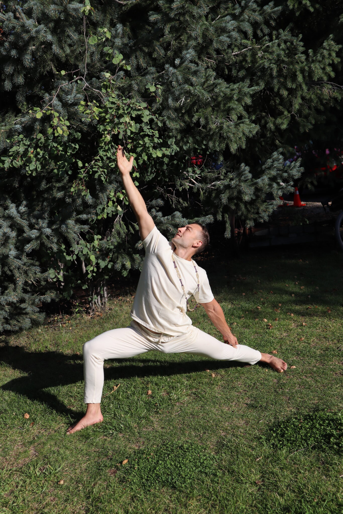 Ayurvastra White Cotton Yoga Wear | aura mat™ | Ayurvedic Yoga Mats in ...